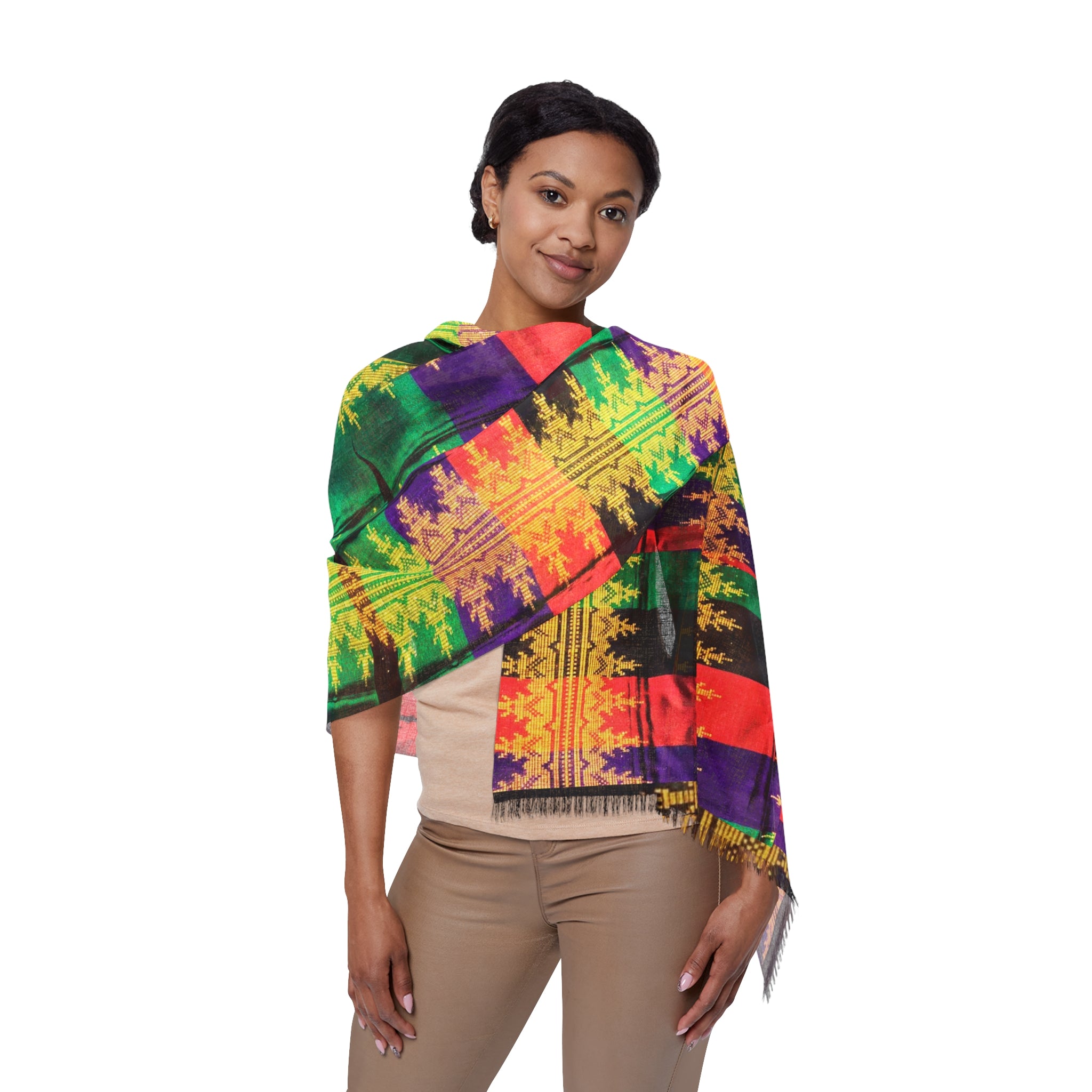 Philippines Filipino Batik inspired Light Scarf | Mindanao batik inspi ...