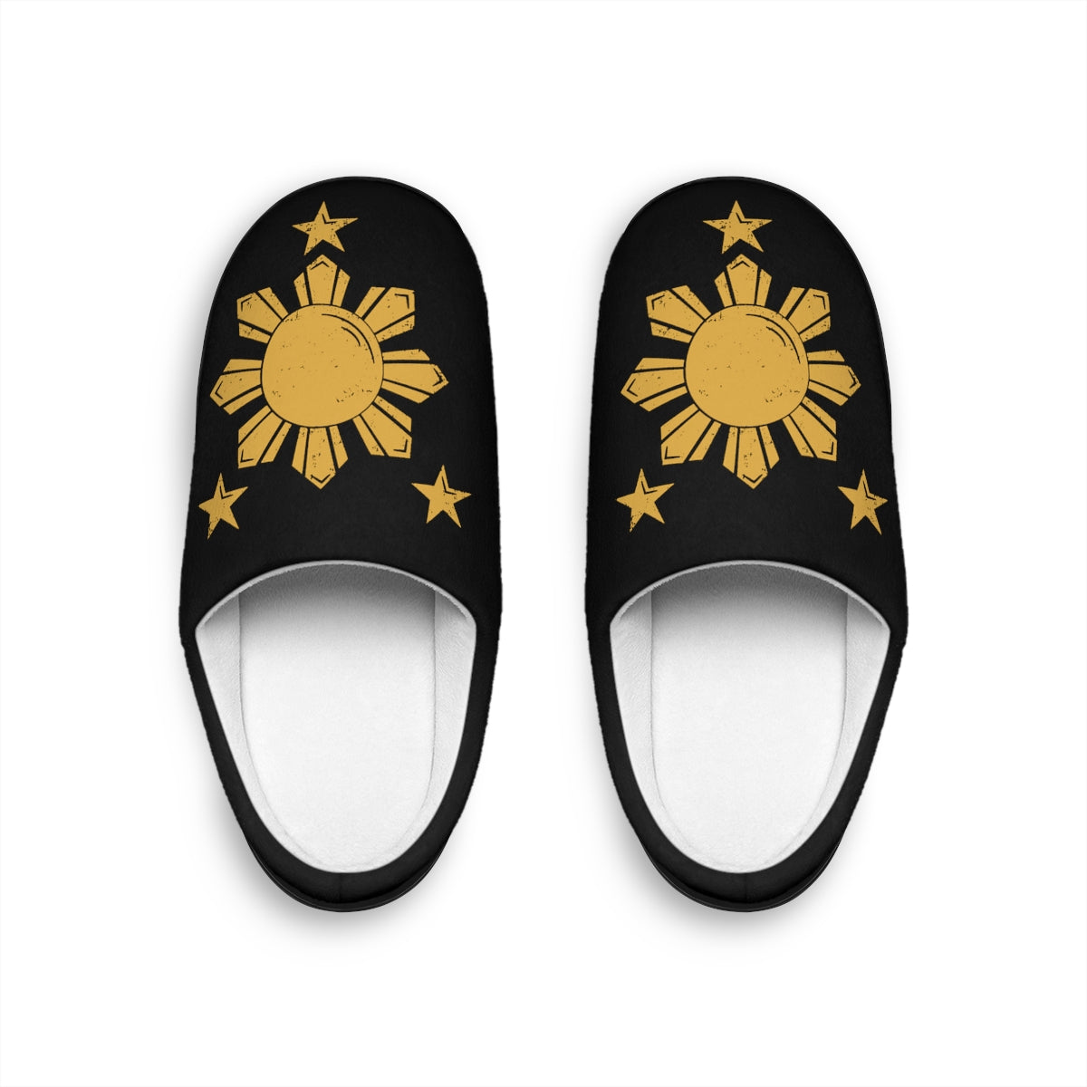 Philippines Filipino Three Stars and a Sun Mens | Women's Indoor Slipp ...