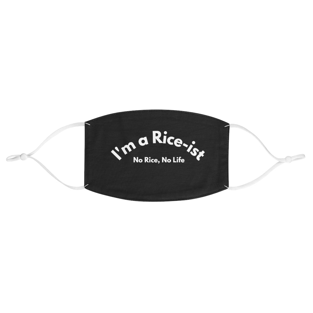 Im a Rice-ist , No rice, No life face Mask Fabric Face Mask, Philippin ...
